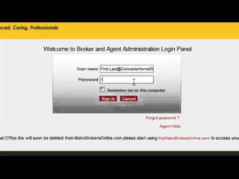 Agent Login