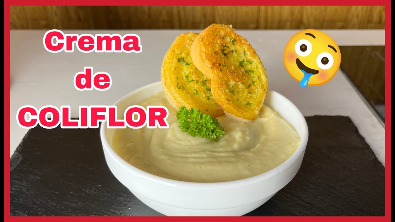 CREMA DE COLIFLOR | saludable 2023 - YouTube