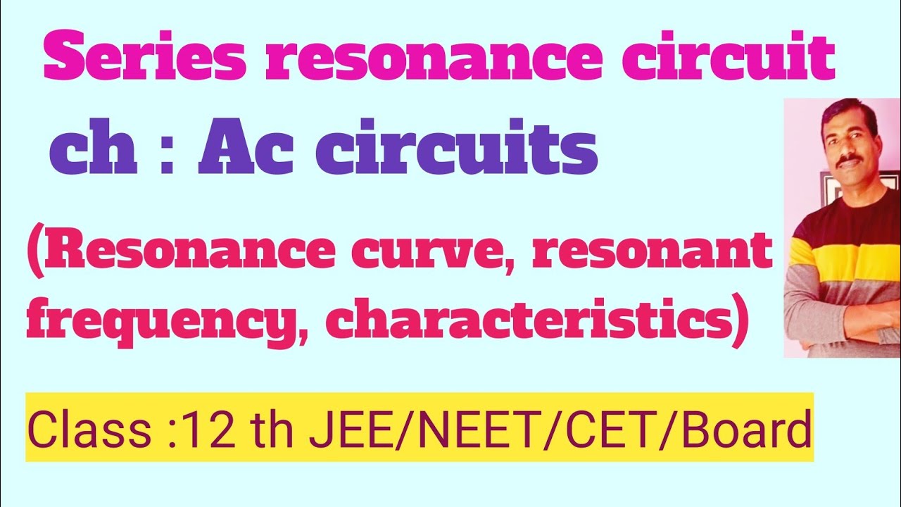series resonance circuit class 12|Resonance curve resonant frequency ...