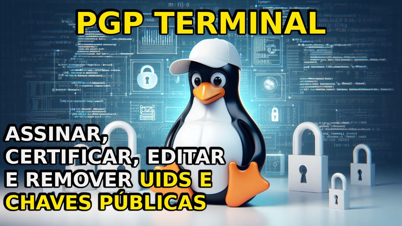 PGP Linux, Tails: assinar, editar, adicionar e remover uids ou chaves ...