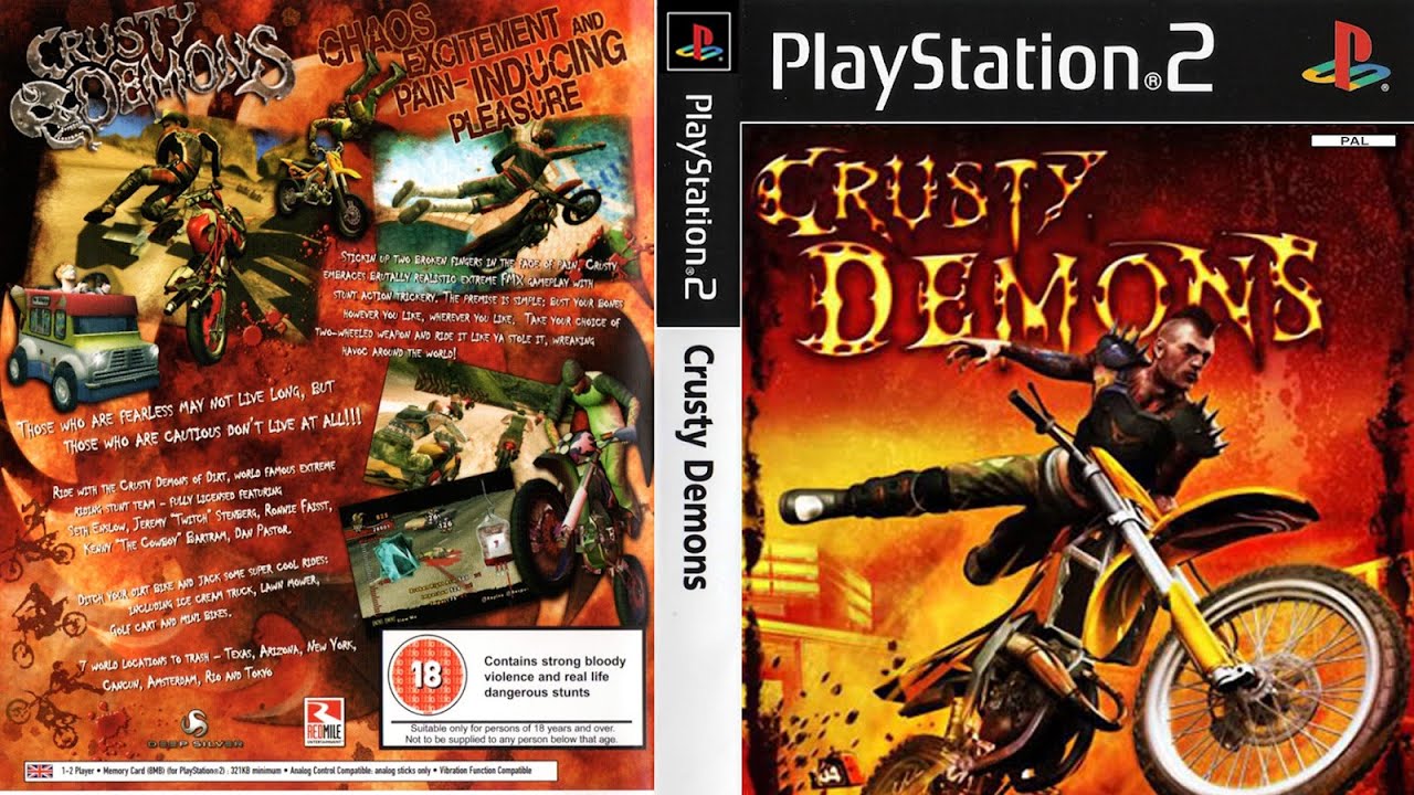 Crusty Demons PS2 4K 2023 ultima versão do emulador (sem comentários ...