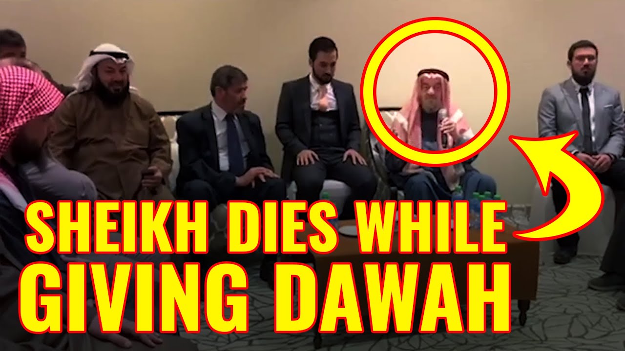 Sheikh Dies While Giving Dawah After Reciting The Shahadah - Beautiful ...