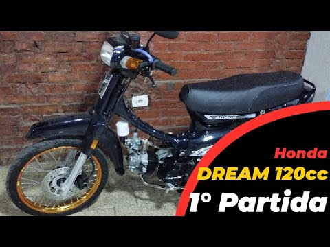Honda DREAM C100 - 1° Partida FUNCIONOU 😱 - YouTube