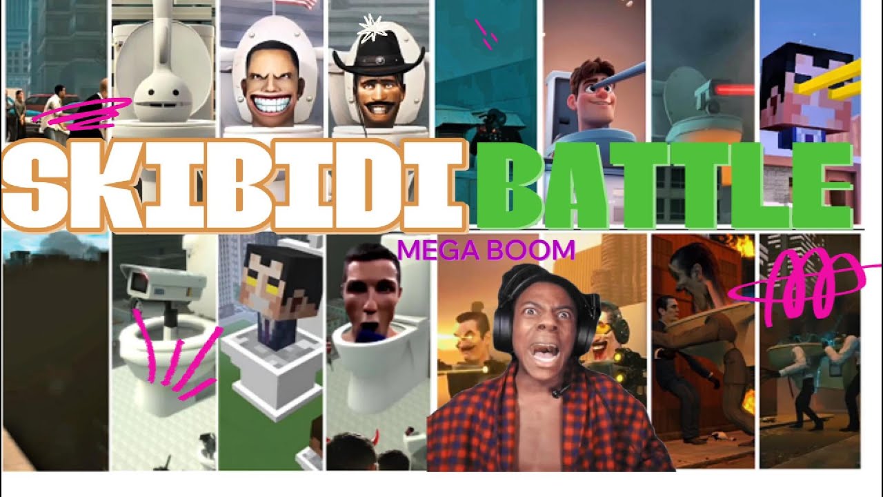 SKIBIDI MEGA BATTLE 💥💥💥💥 - YouTube