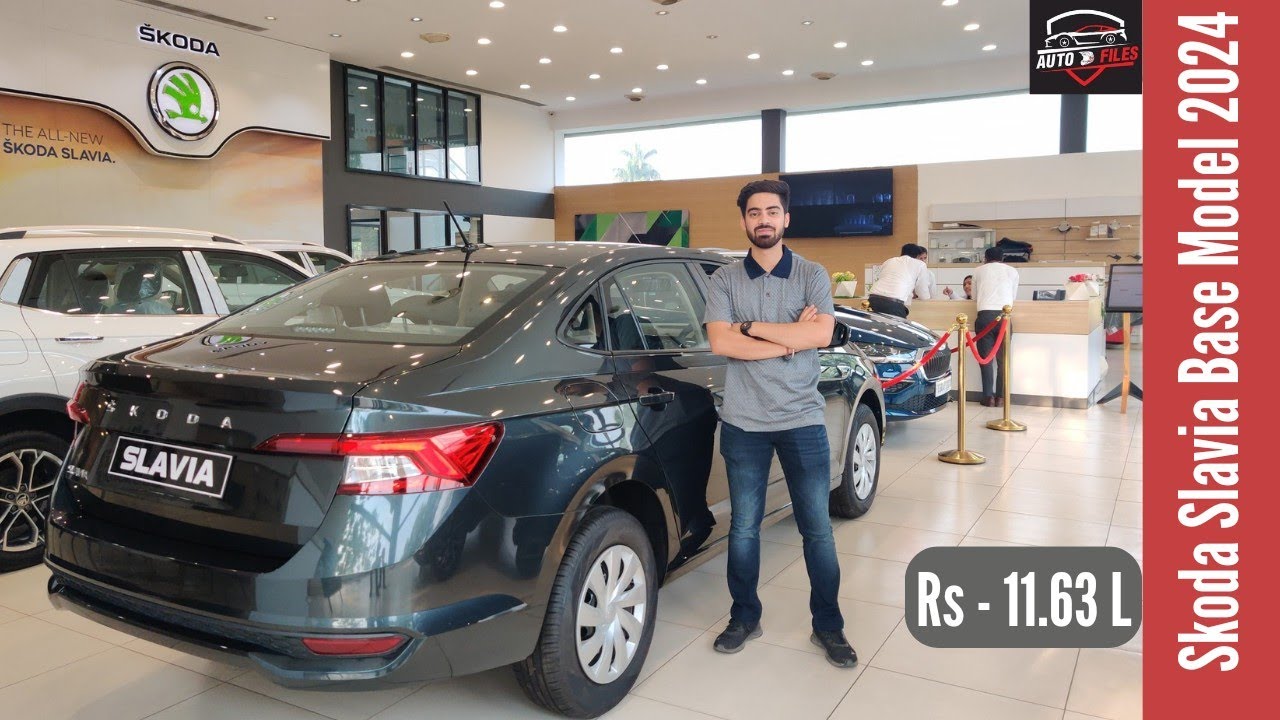 11.63 L में इतने features, पावर और स्पेस । Skoda Slavia Base Model ...