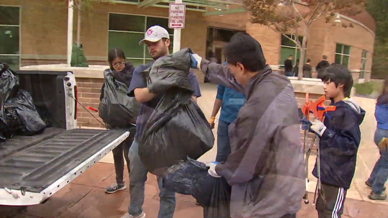 Cub Run Watershed Clean-up Day - YouTube