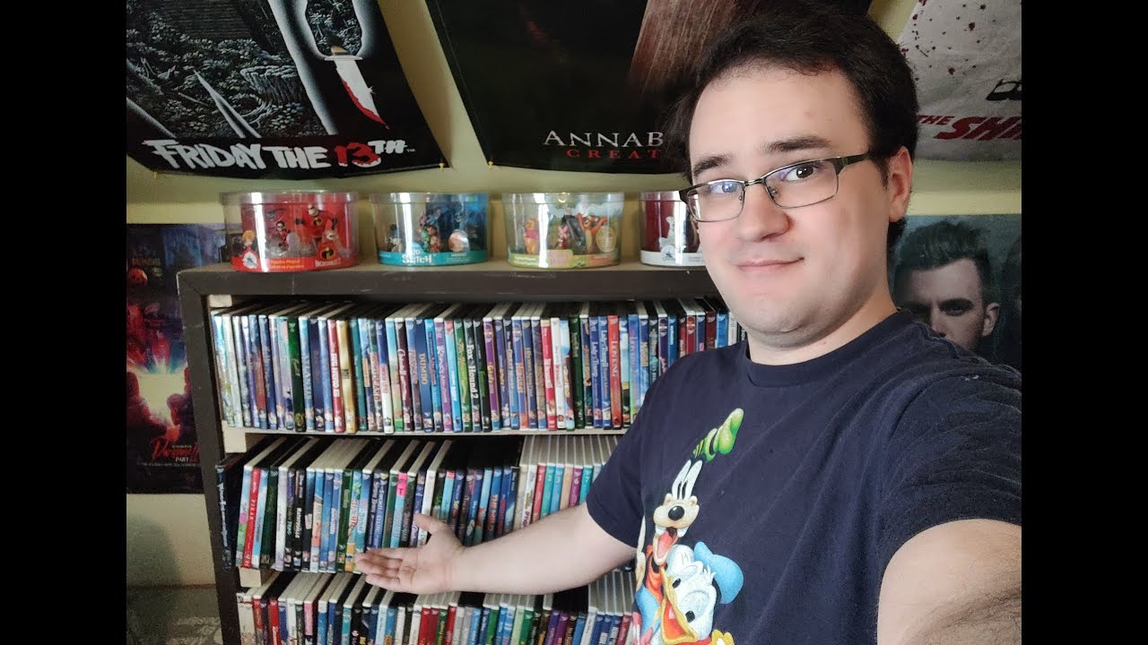 Showing Off My DISNEY DVD/Blu-Ray Collection! Live Stream # 3 - YouTube
