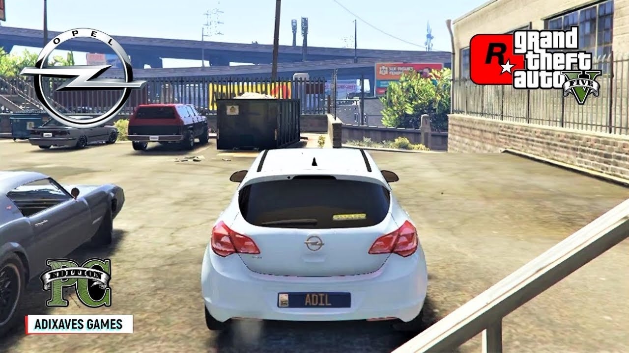 Opel Astra J 2009-2013 | GTA V Real Life Mods | Vehicle TestDrive ...