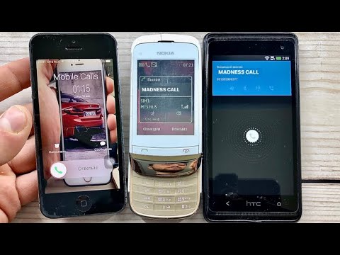 Incoming Call HTC Desire 600 Dual AND iPhone 5 / Outgoing Call Old ...