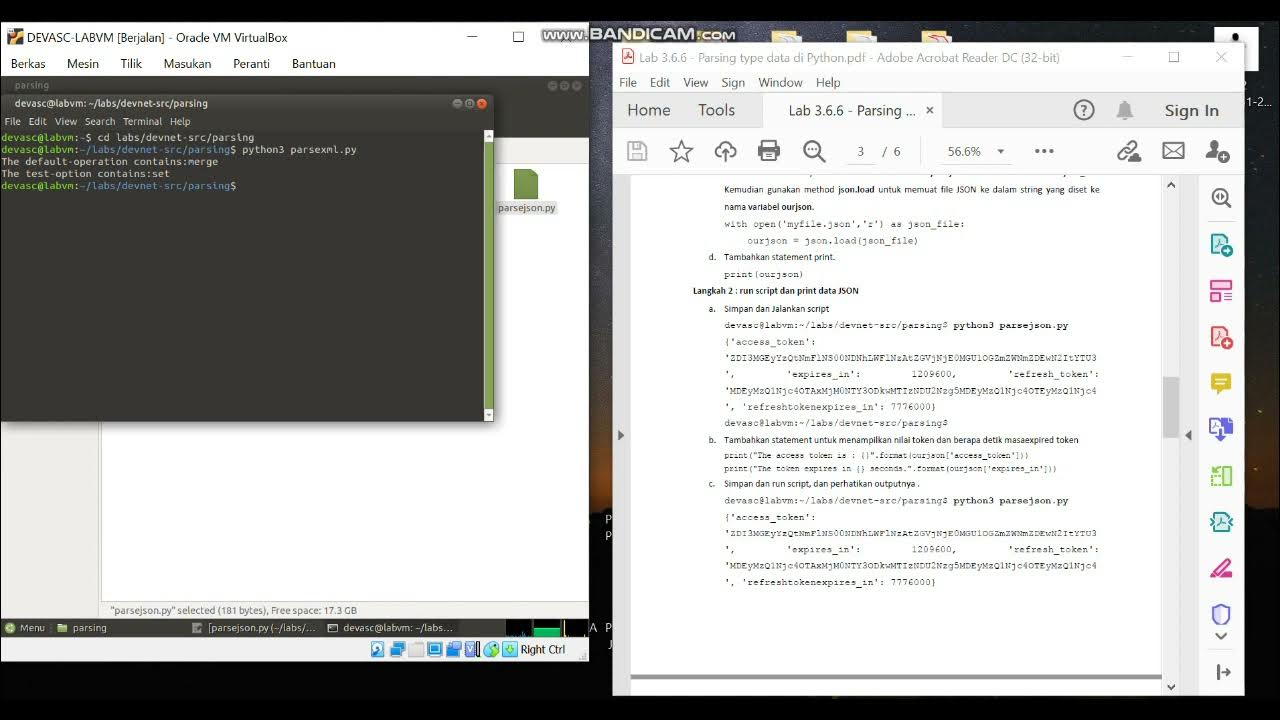 Lab 3.6.6 - Parsing Type Data di Python - YouTube