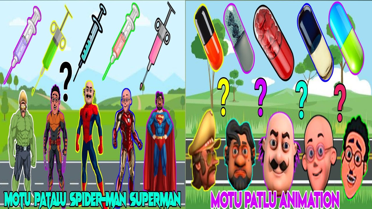 Motu VS Patlu animation video // Motu Patalu cartoon video - YouTube
