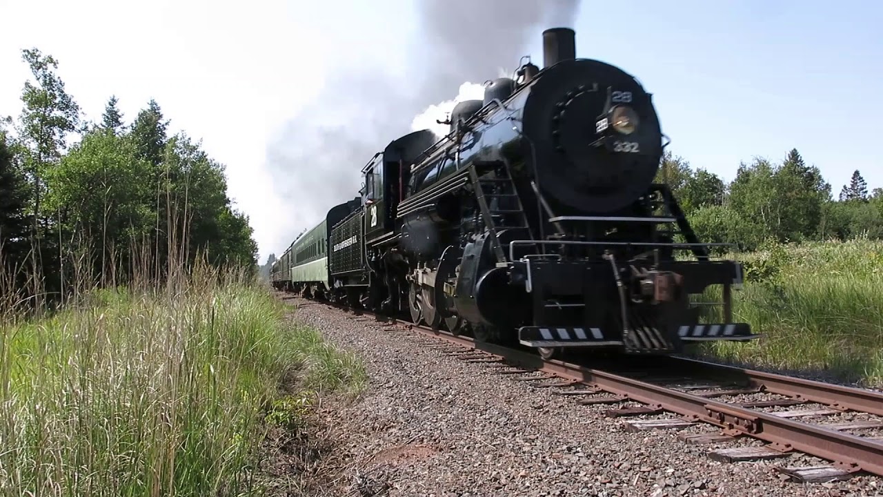 Two Harbors Steam Locomotive #28 - YouTube