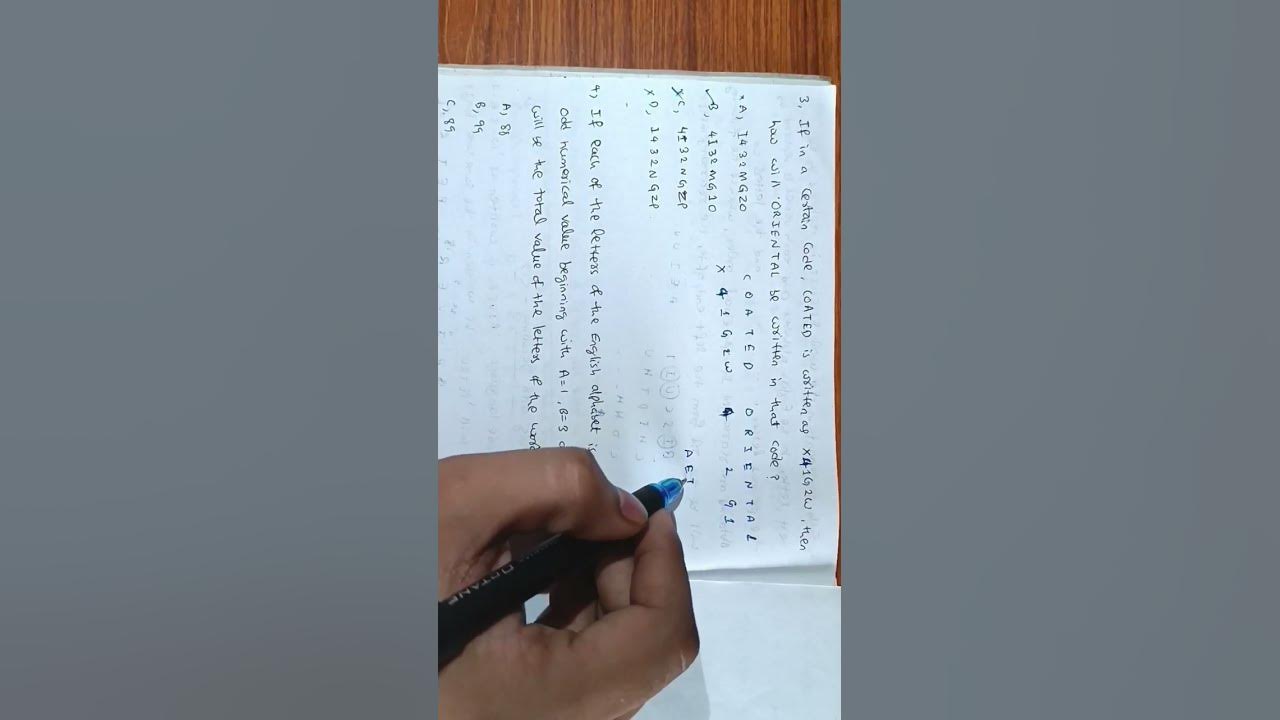 Coding Decoding Reasoning Tricks Coding And Decoding Codingdecoding Logicalreasoning Ssc
