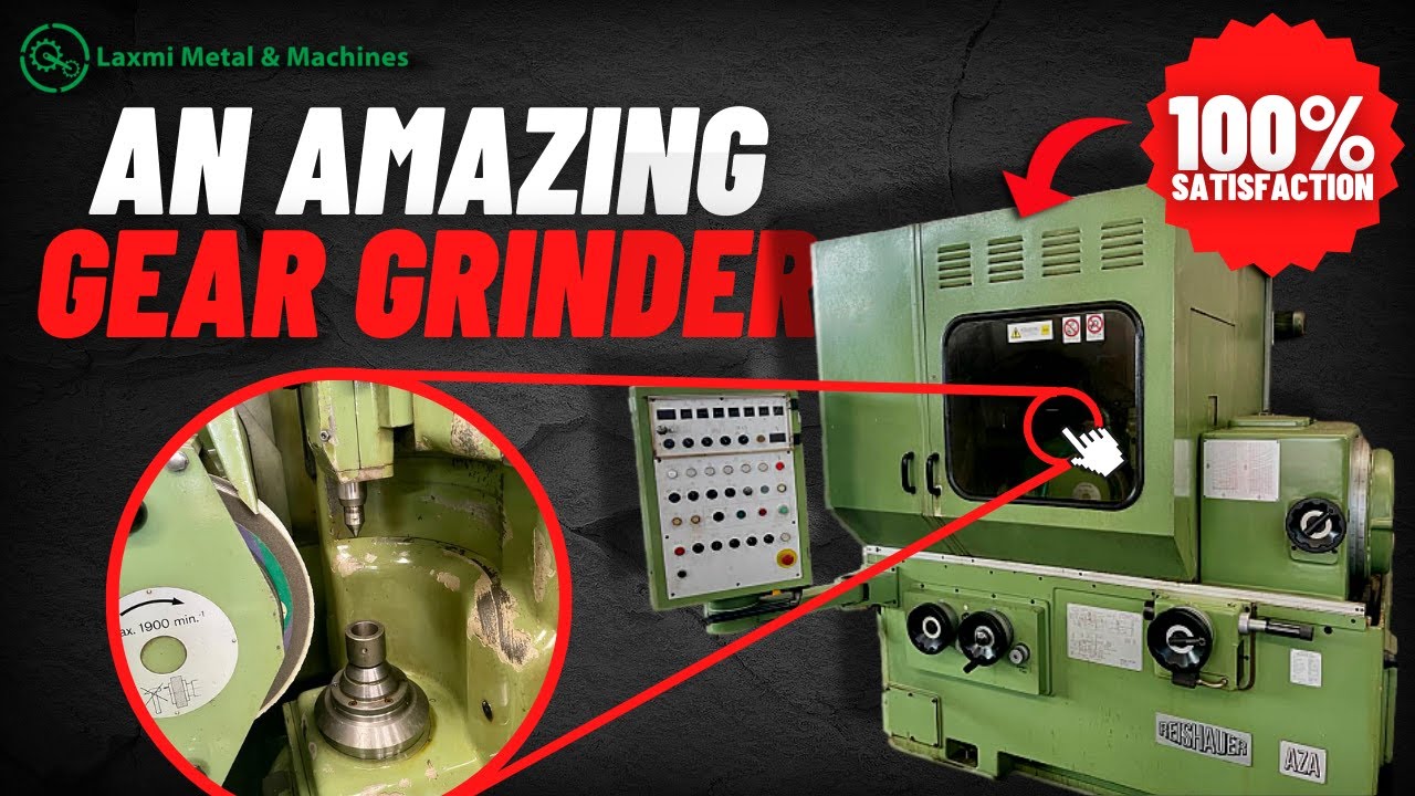This USED GEAR GRINDER MACHINE is AMAZING!!! Laxmi Used machine 100% ...