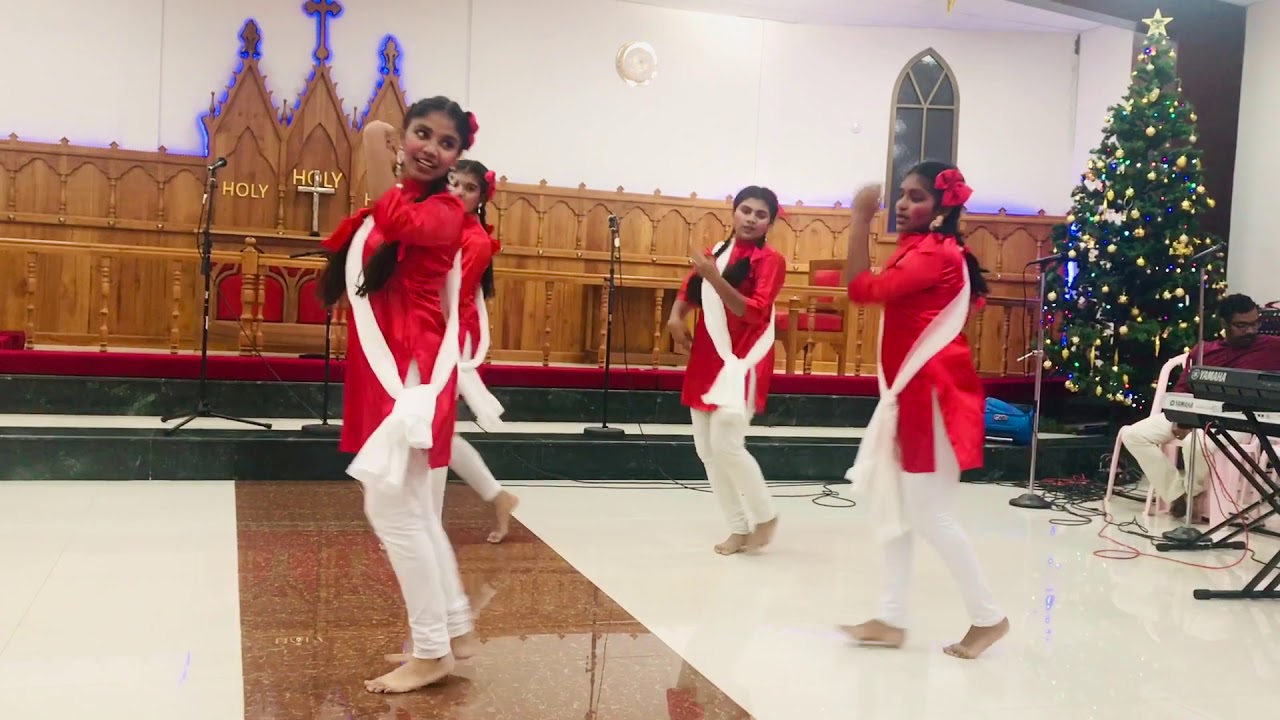 Tamil Christmas Dance | Blissful Christian Buds - YouTube