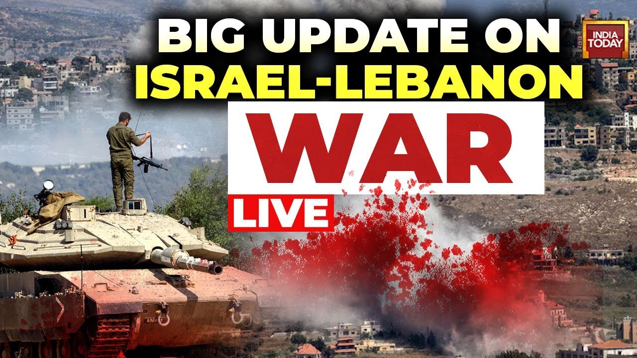 Israel Vs Hezbollah LIVE | Israel Conducts Intense Bombardment In ...