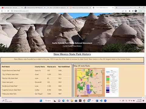 Week 09 coding assignment Bootstrap webpage - YouTube