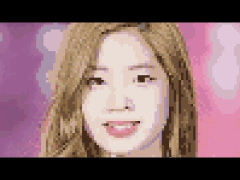 Kim Dahyun (Twice) pixel art timeline - YouTube