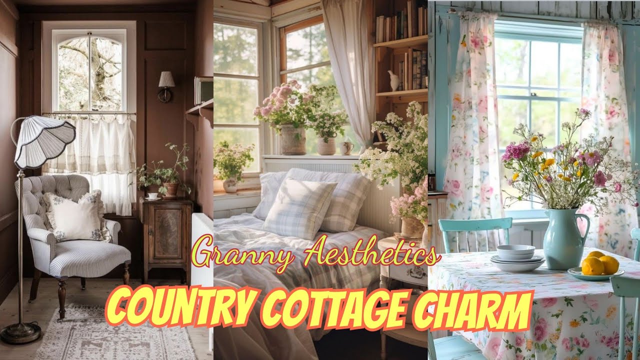"Rediscovering Cozy Granny Country Cottage Aesthetics: Endearing Charm ...
