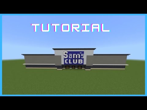 Minecraft Tutorial: How To Make Sam's Club! - YouTube