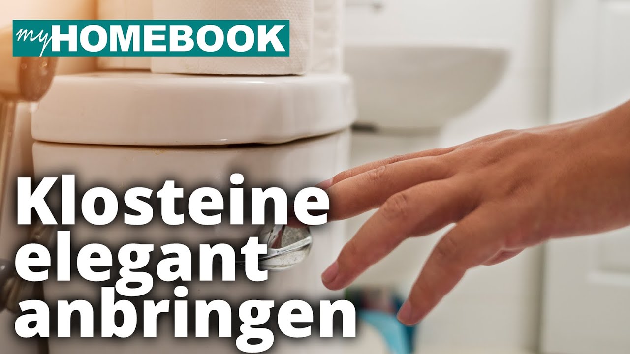 Toilettensteine richtig einsetzen | Lifehack | myHOMEBOOK - YouTube