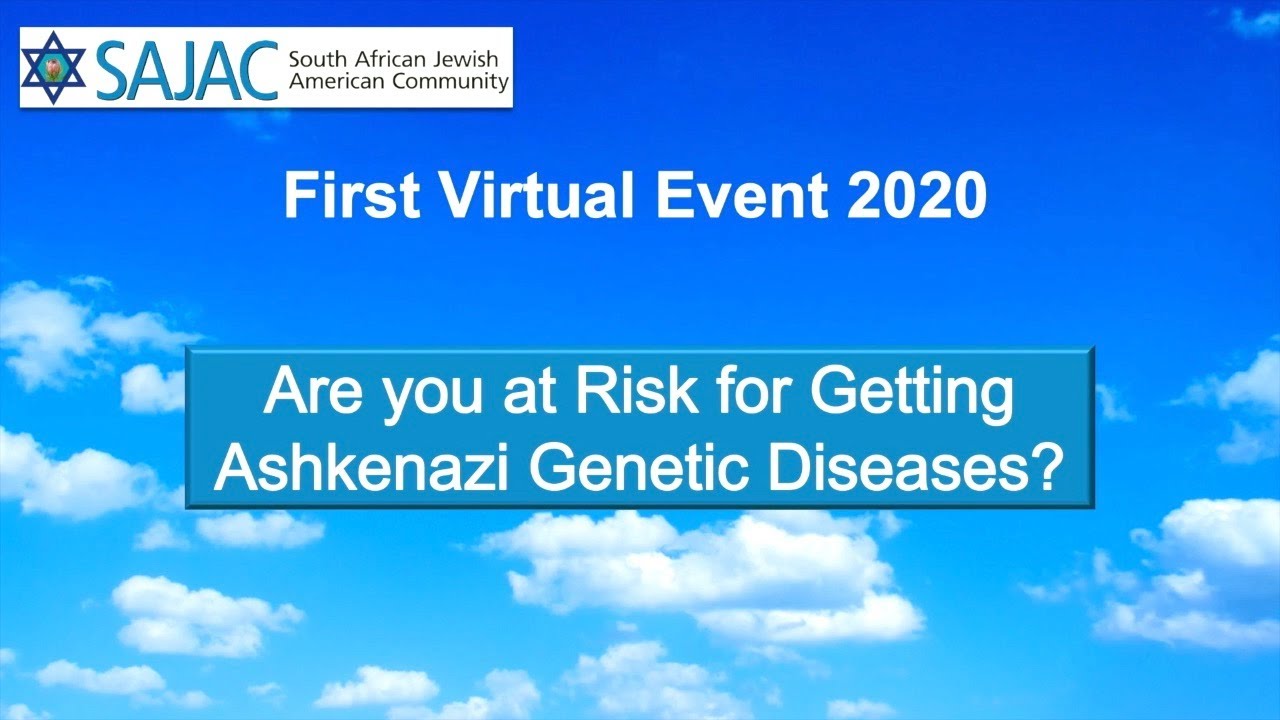 SAJAC Genetics Symposium 2020 - YouTube