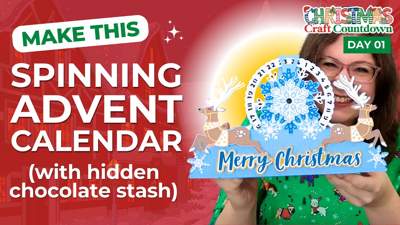 Spinning Wheel DIY Advent Calendar 🌟 CCC 2025 - YouTube