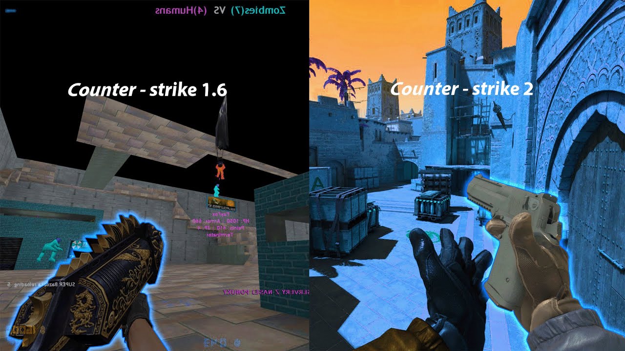 HOW DOES IT FEEL TO PLAY CS 2 AND CS 1.6 IN ONE MONTH ?! - YouTube