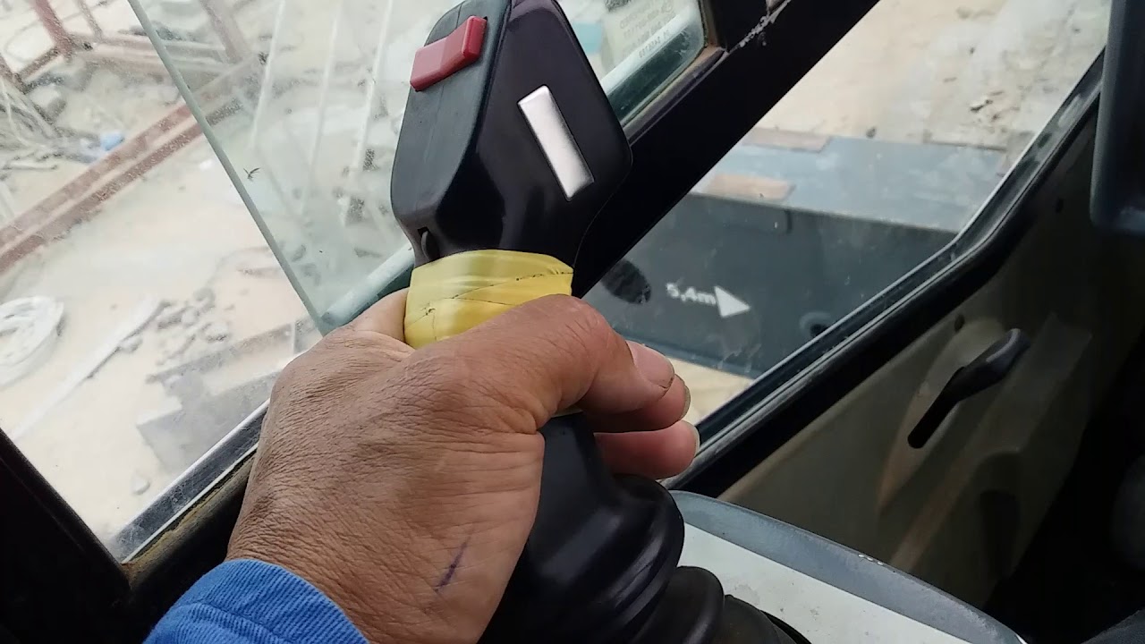 Demag -TEREX AC160-2 Automatic counterweight fixing lessons. - YouTube