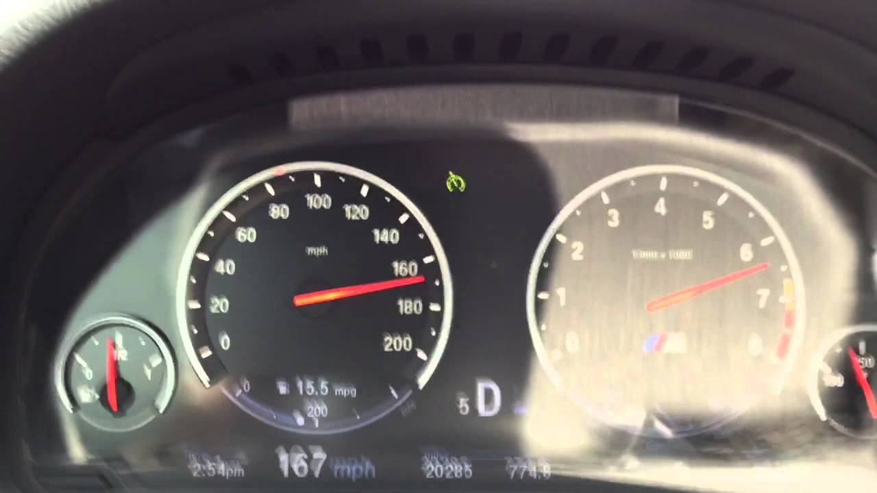 2013 BMW M5 Top Speed - YouTube