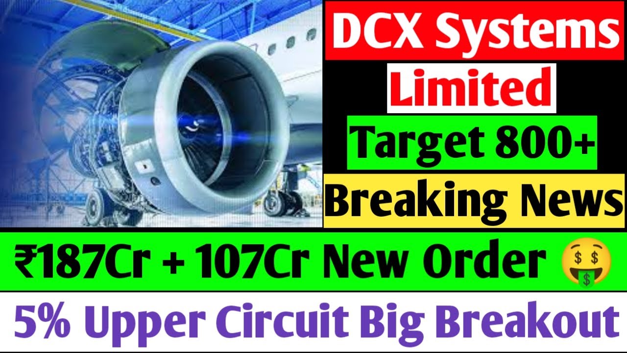 DCX India share latest news | DCX Systems share news, dcx systems share ...