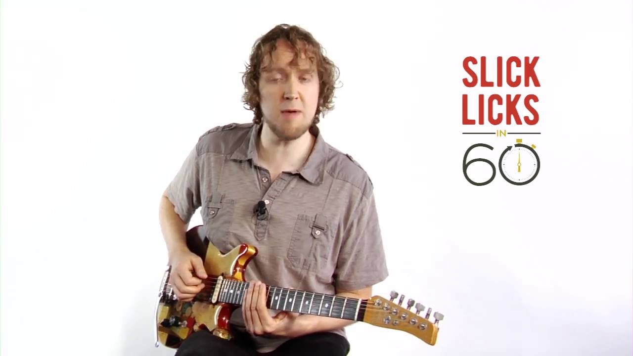 Slick Licks in 60 - Guitar - Play Half-Step Bends in Tune! - YouTube