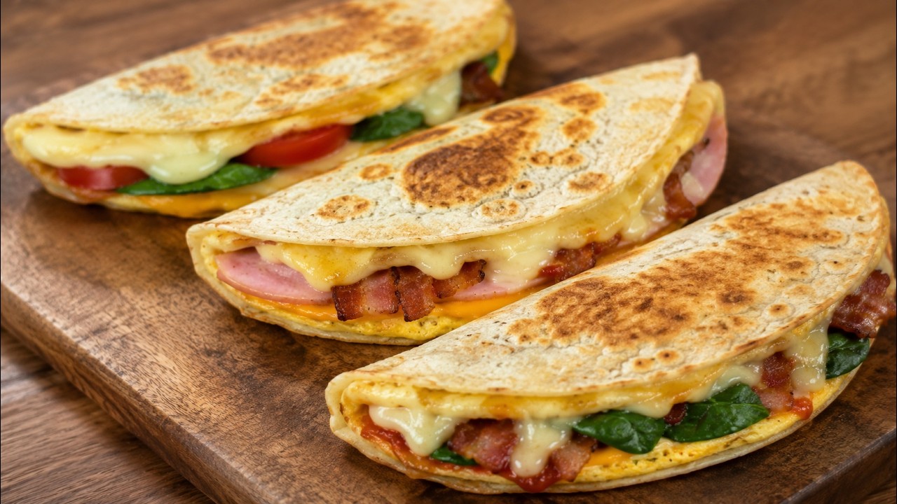 The 5 MINUTE Breakfast Tortilla Hack You Need to Try Now! - YouTube