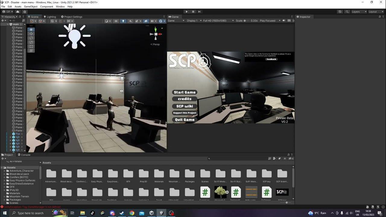 SCP: Disaster [Private Beta Version 0.2] [Devlog 1] - YouTube