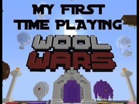 my first time playing wool wars - YouTube