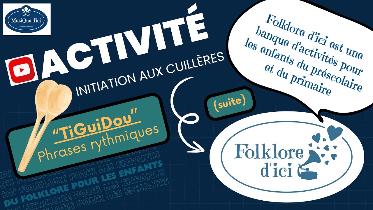 TiGuiDou (suite) Phrases rythmiques avec musique - YouTube