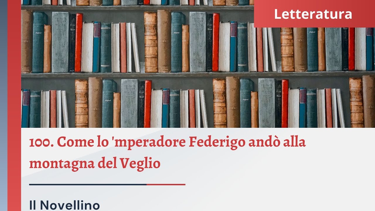 100. Come lo 'mperadore Federigo andò alla montagna del Veglio - Il ...