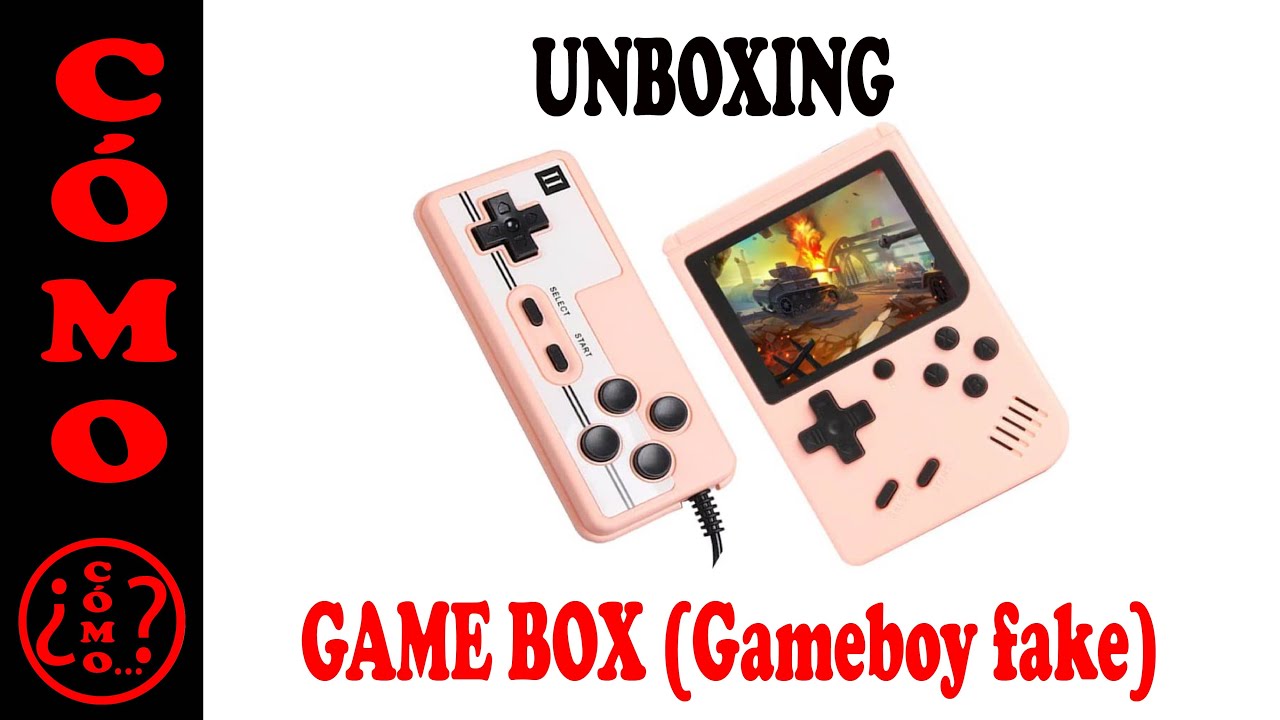 UNBOXING - Game Box Plus (800 juegos, copia de la Gameboy) - YouTube