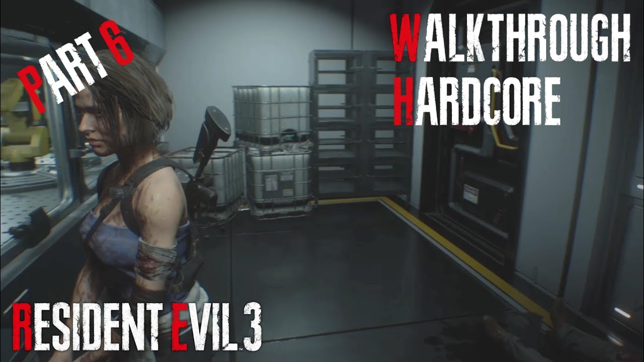 Resident Evil 3 Remake PS4 Walkthrough PART 6 (Hardcore Mode) - YouTube