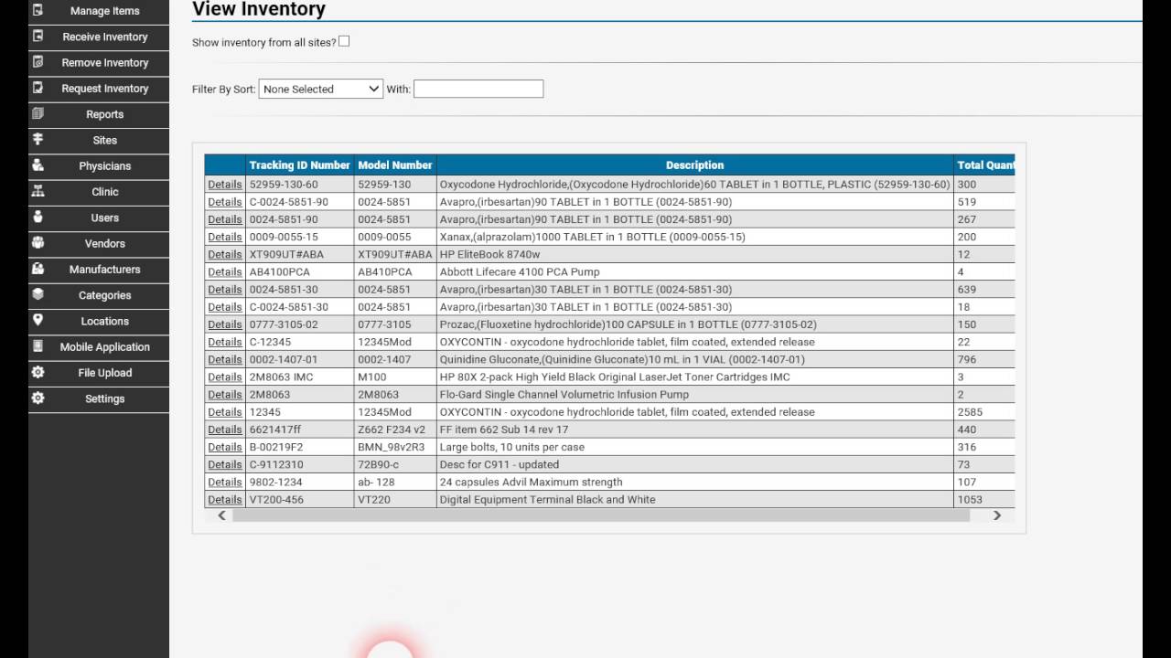 Medical Inventory Control: Move Inventory from one site and location to ...