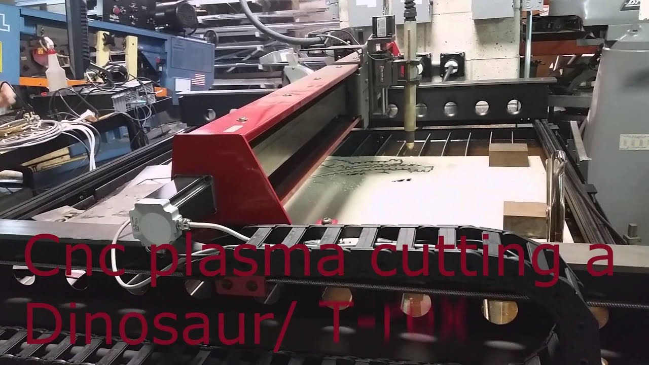 Cnc plasma Cutting Torchmate 4X4 Table - YouTube