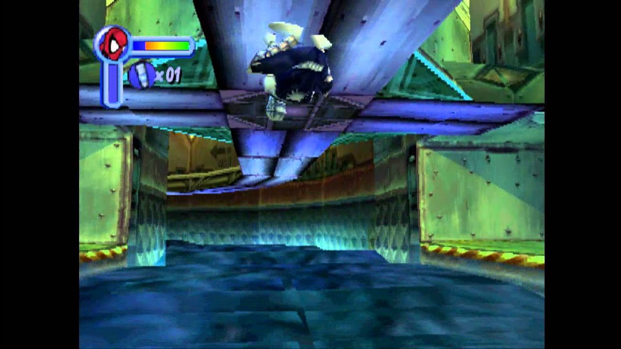 Spider-Man PS1 Beta Sewer Maze - YouTube