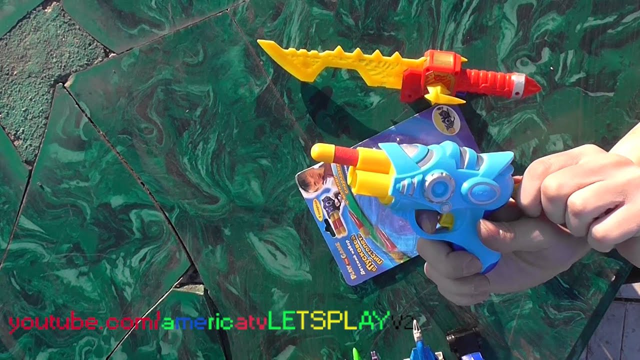 Gun and Sword Toys - YouTube