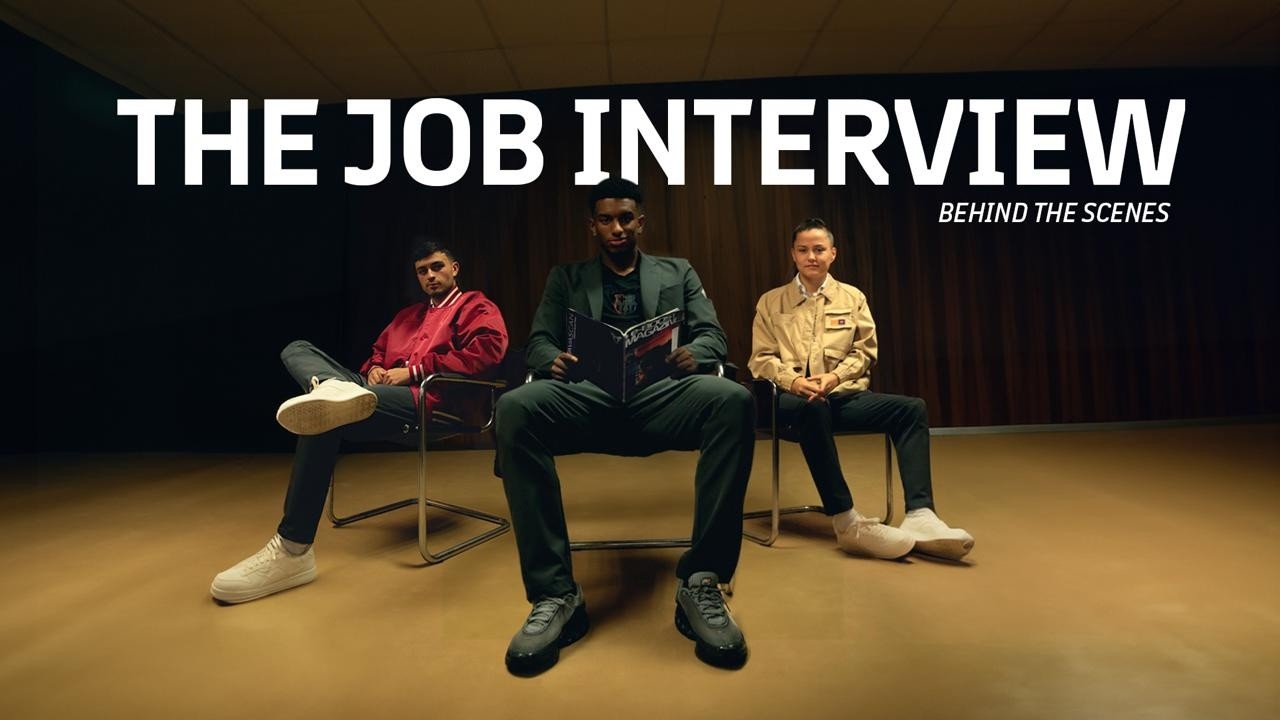 FC Barcelona Players Face Their First Job Interview 💼 | Behind The ...