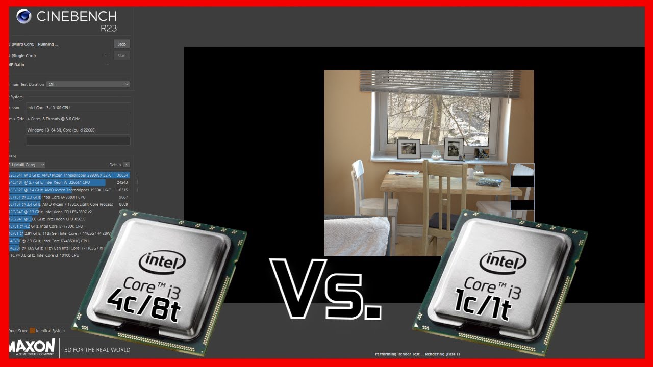 1 Core Vs. 4 Cores - YouTube