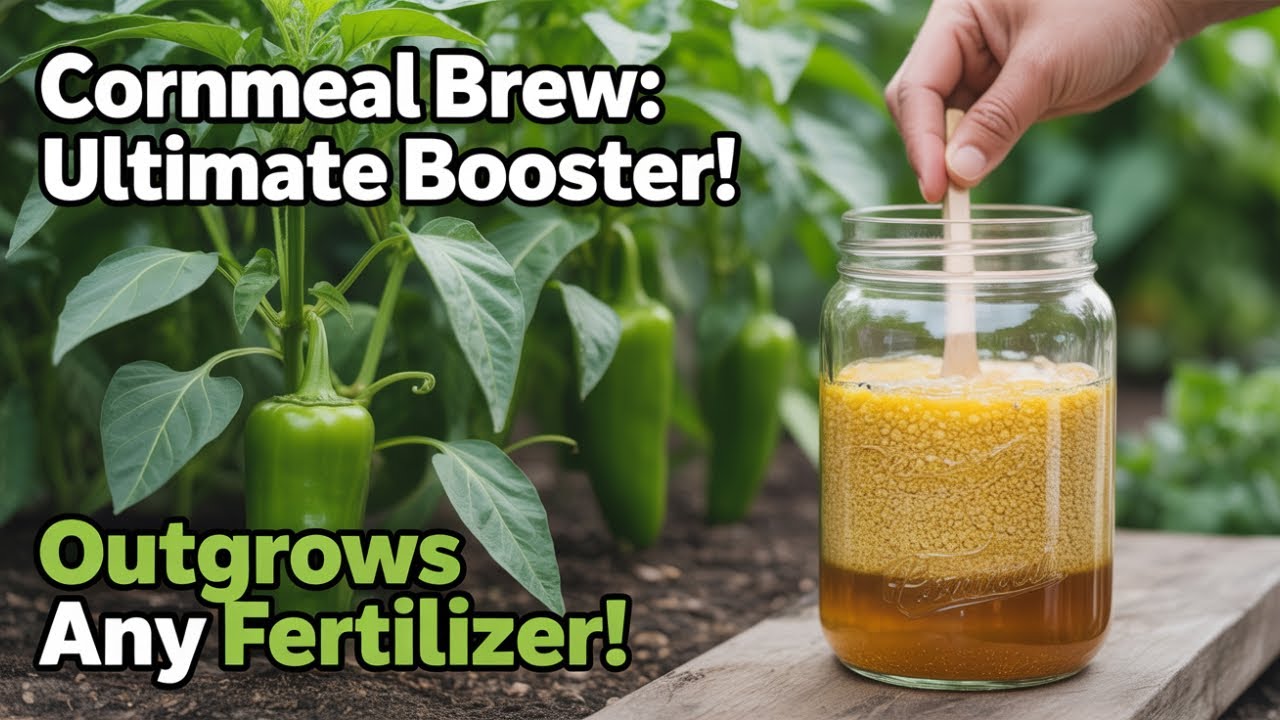 The CORNMEAL Miracle That Makes Plants Grow Like Crazy! - YouTube