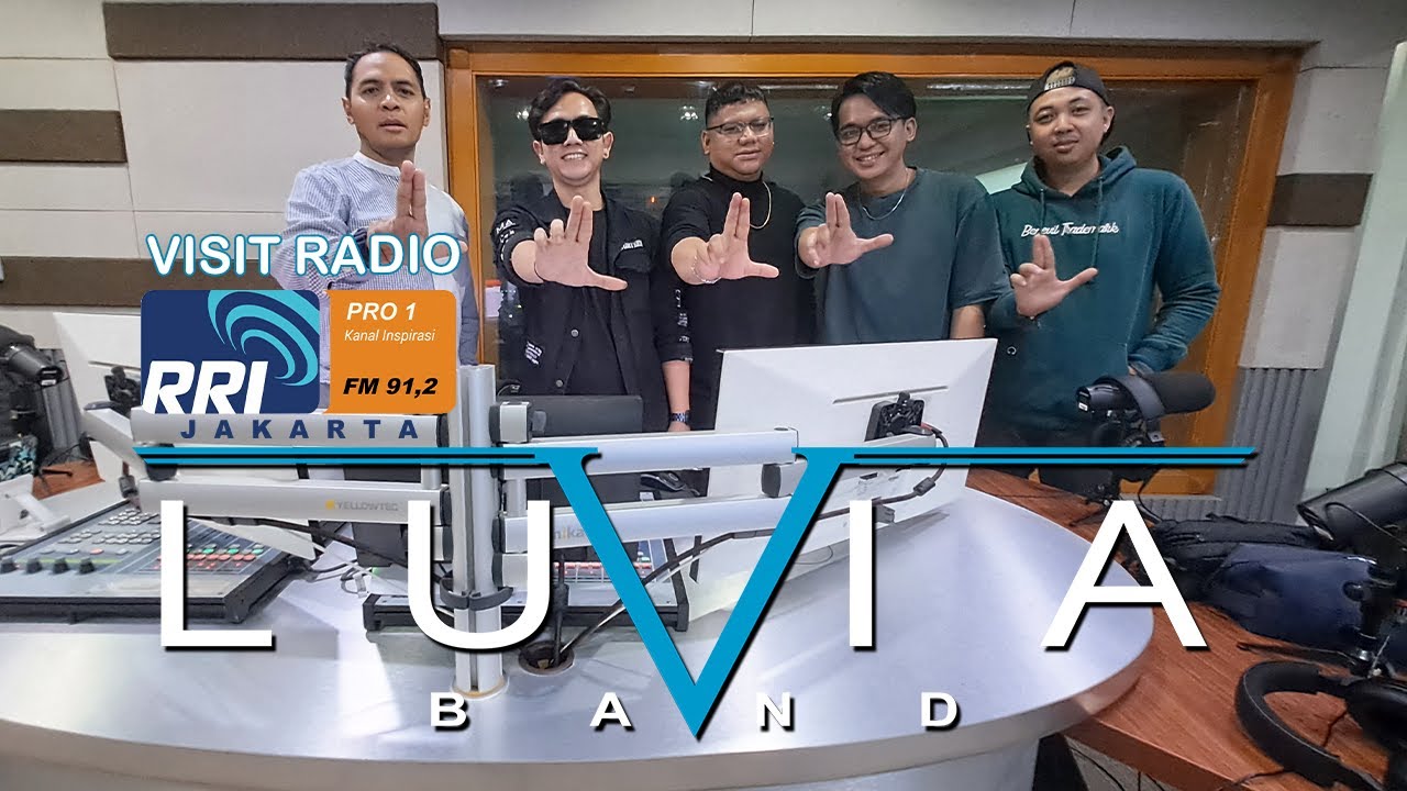 Luvia Band Jelaskan Lagu Trilogi Patah Hati di RRI Jakarta - YouTube