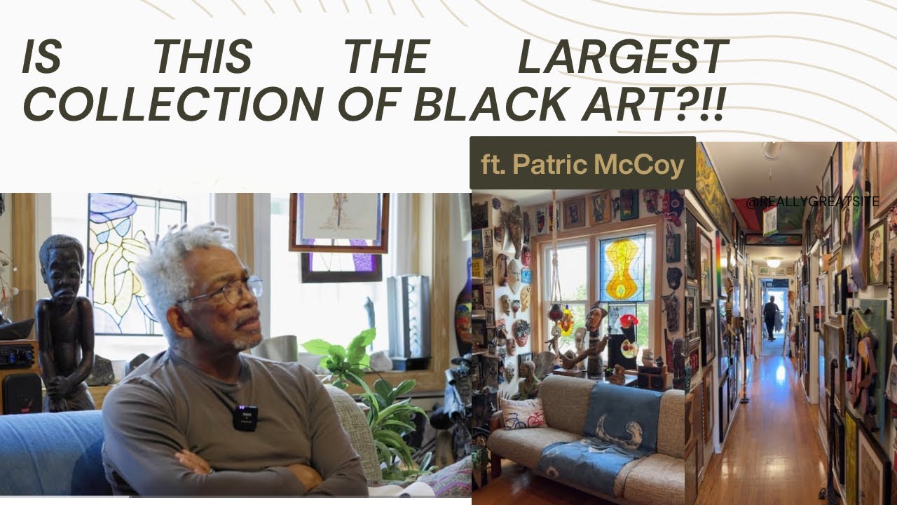 Is this the largest collection of Black Art?! - Inside the home of ...