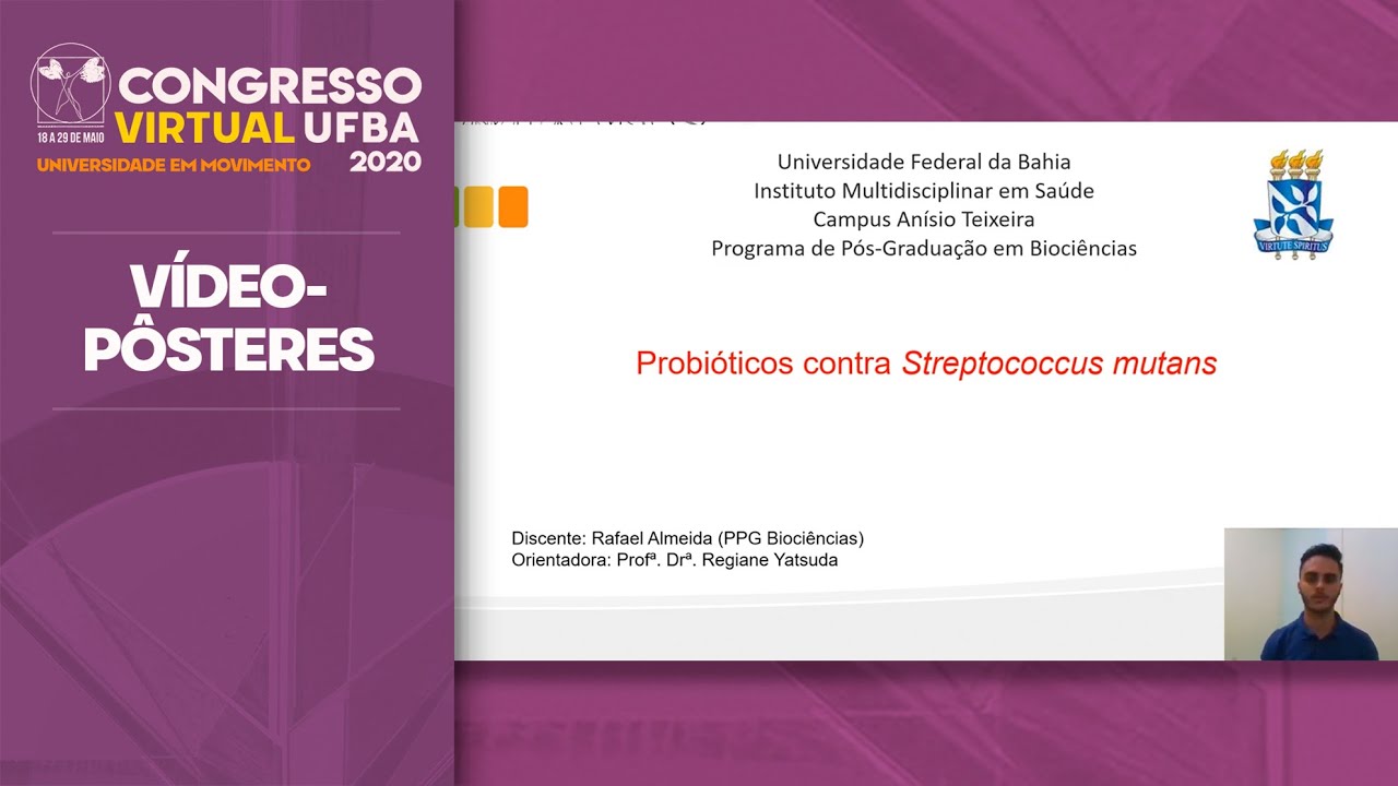 Probióticos contra Streptococcus mutans - YouTube