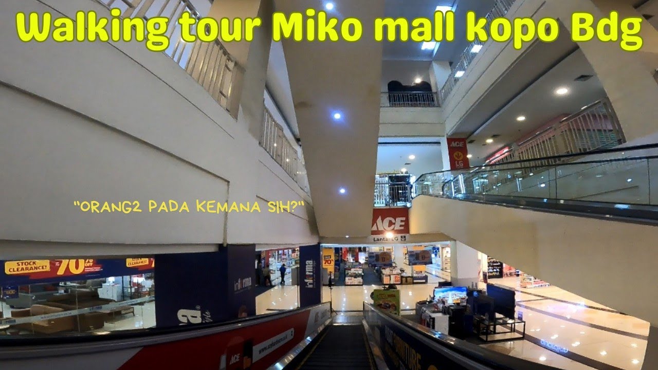 Sepi banget! Miko mall kopo bandung - YouTube
